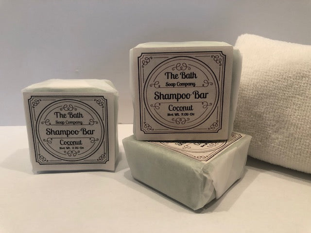 Shampoo Bar (Coconut) – The Bath Soap Company
